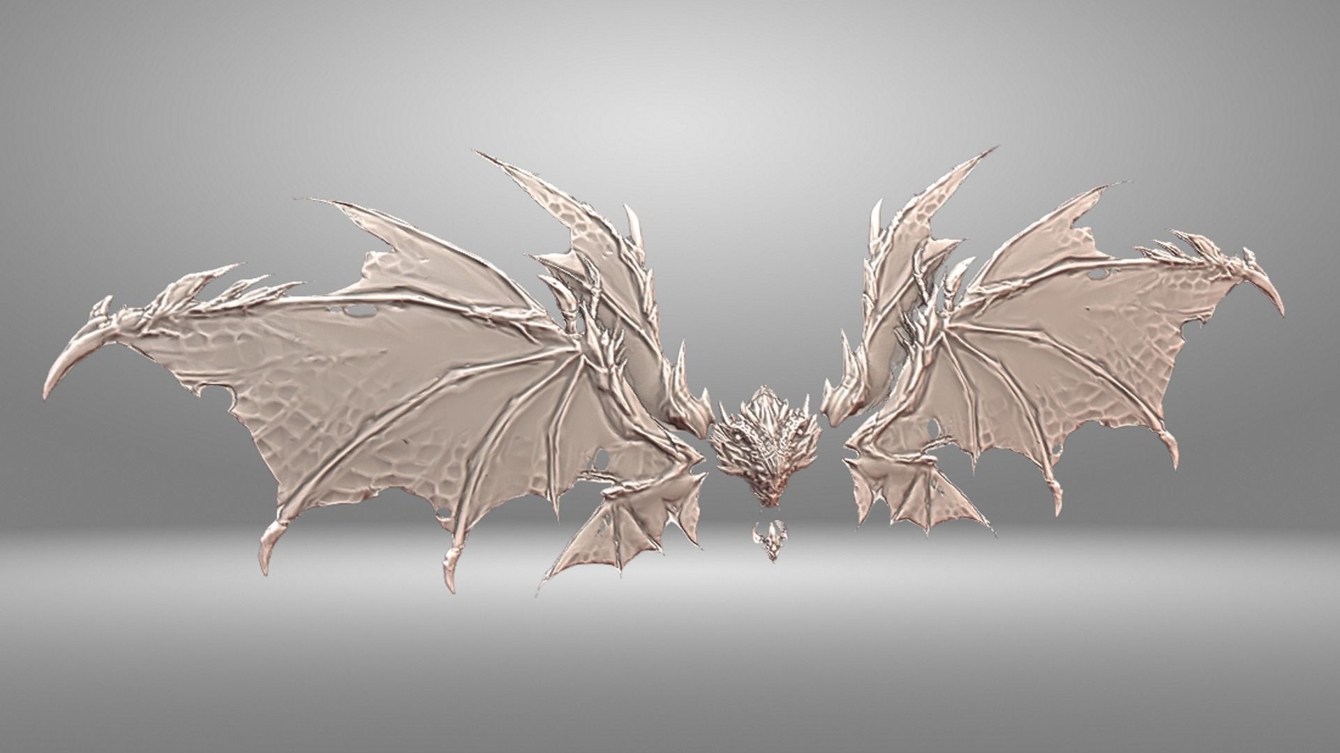 Dragon Wing 3D model 3D printable | CGTrader