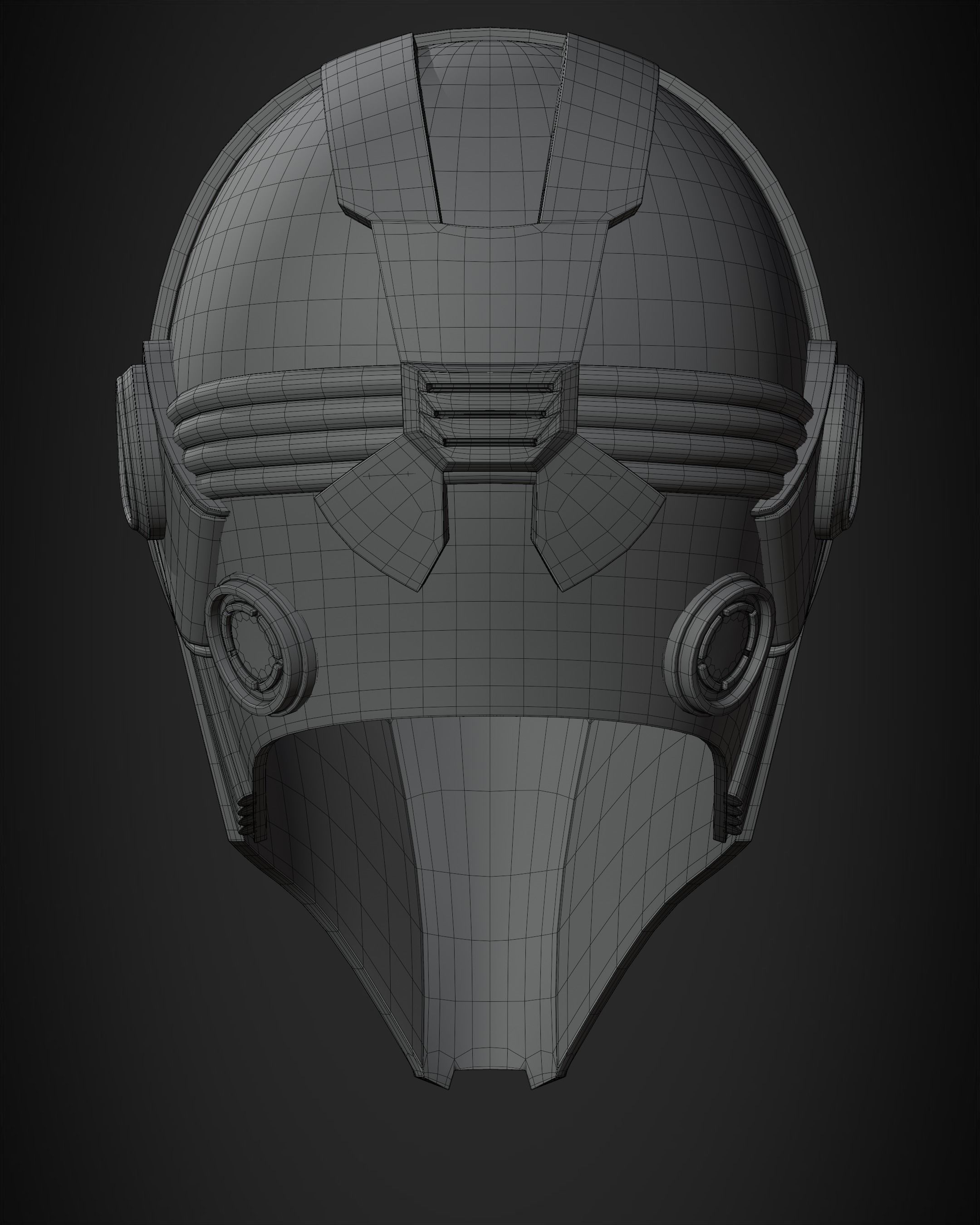 Star Wars Darth Revan Helmet for Cosplay 3D model 3D printable | CGTrader