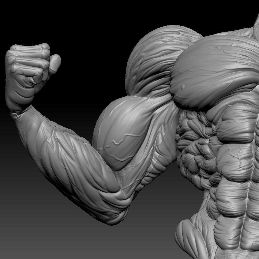 Charactere BAKI 3D model | CGTrader