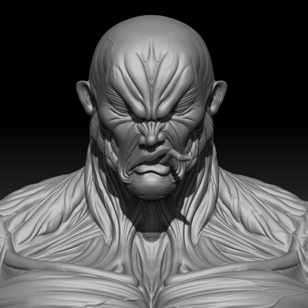 Charactere BAKI 3D model | CGTrader