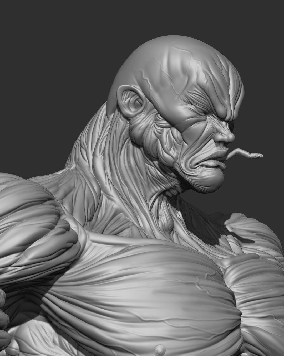 Charactere BAKI 3D model | CGTrader
