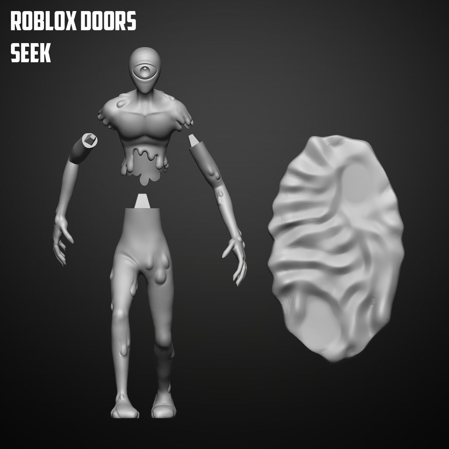 ROBLOX - SEEK 3D model 3D printable | CGTrader