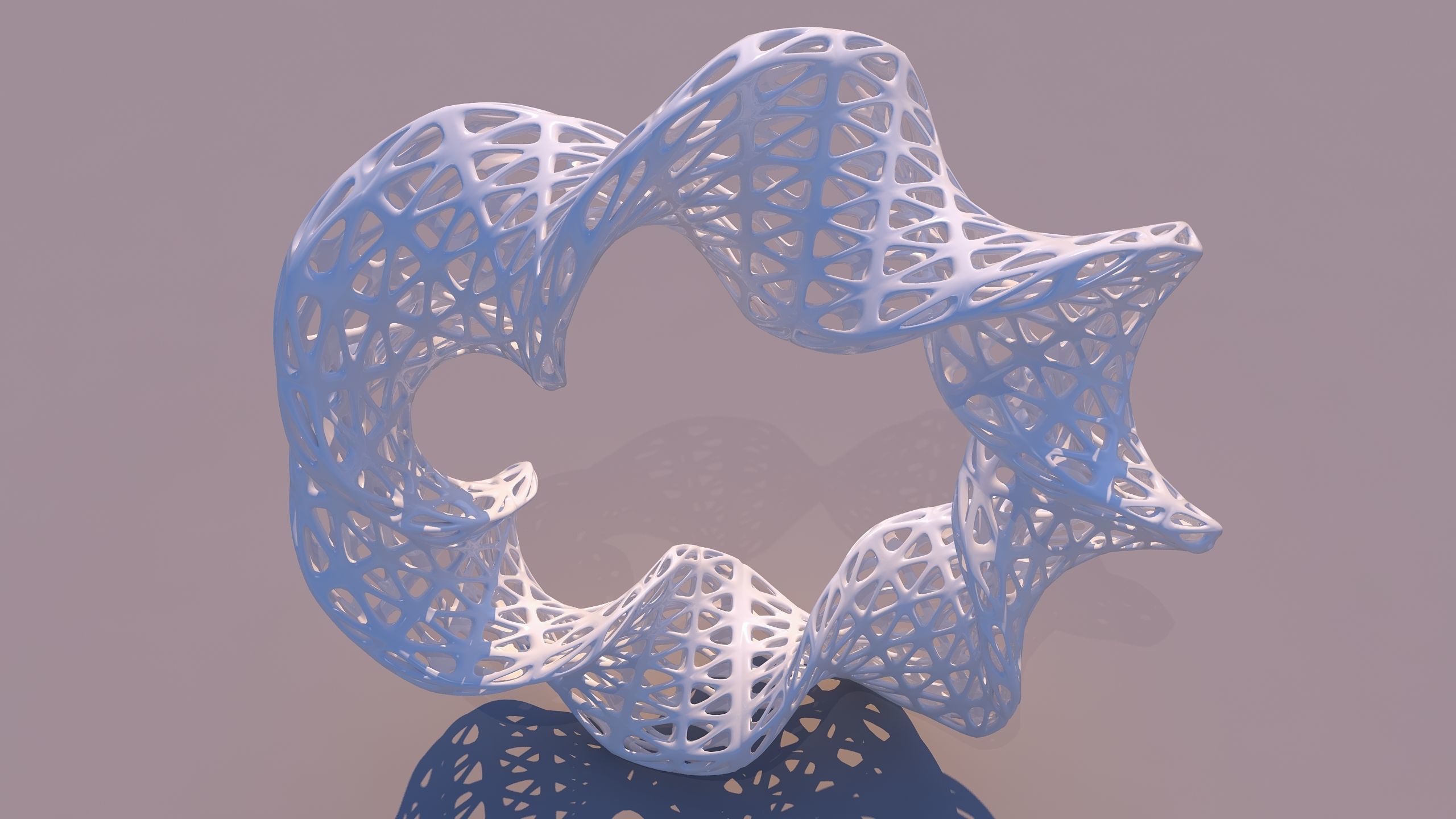 0111 - Organic Shape 3D model | CGTrader