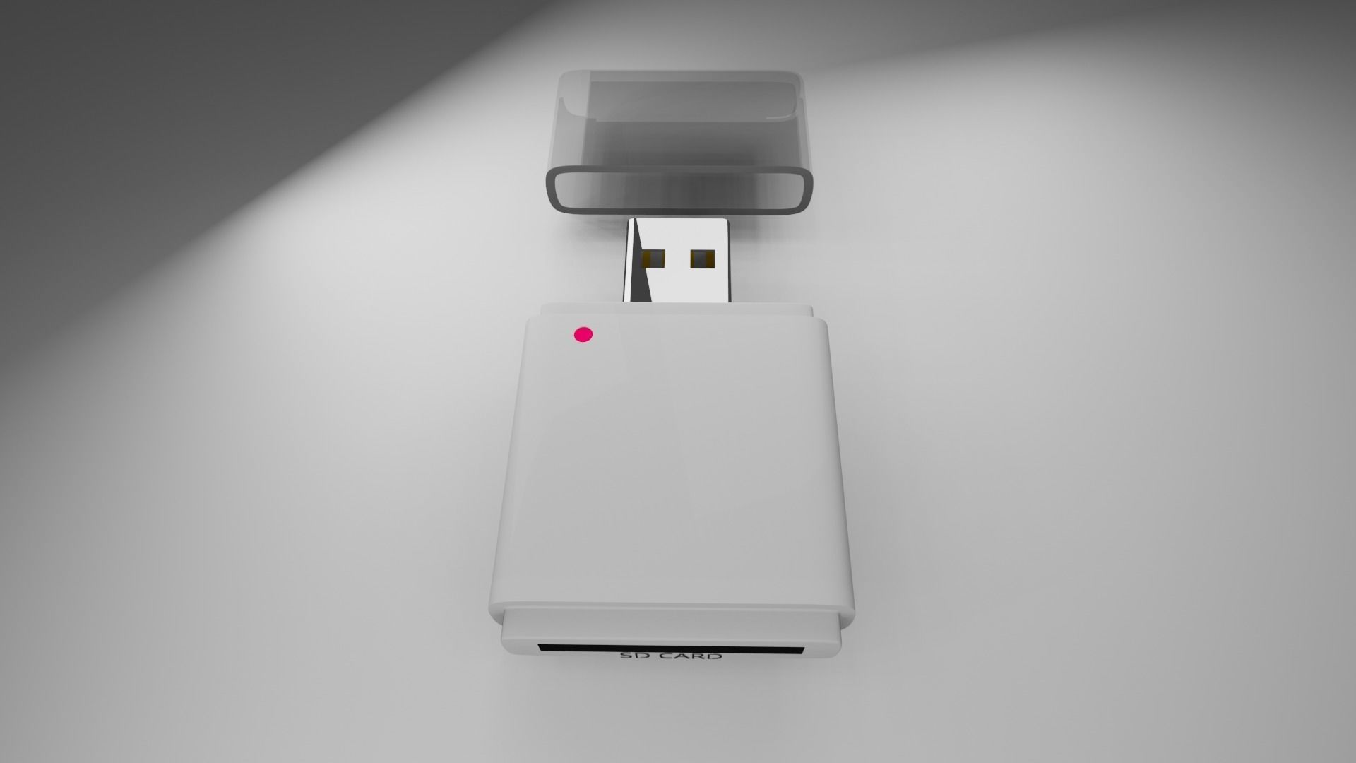 SD Card Reader 3D model | CGTrader