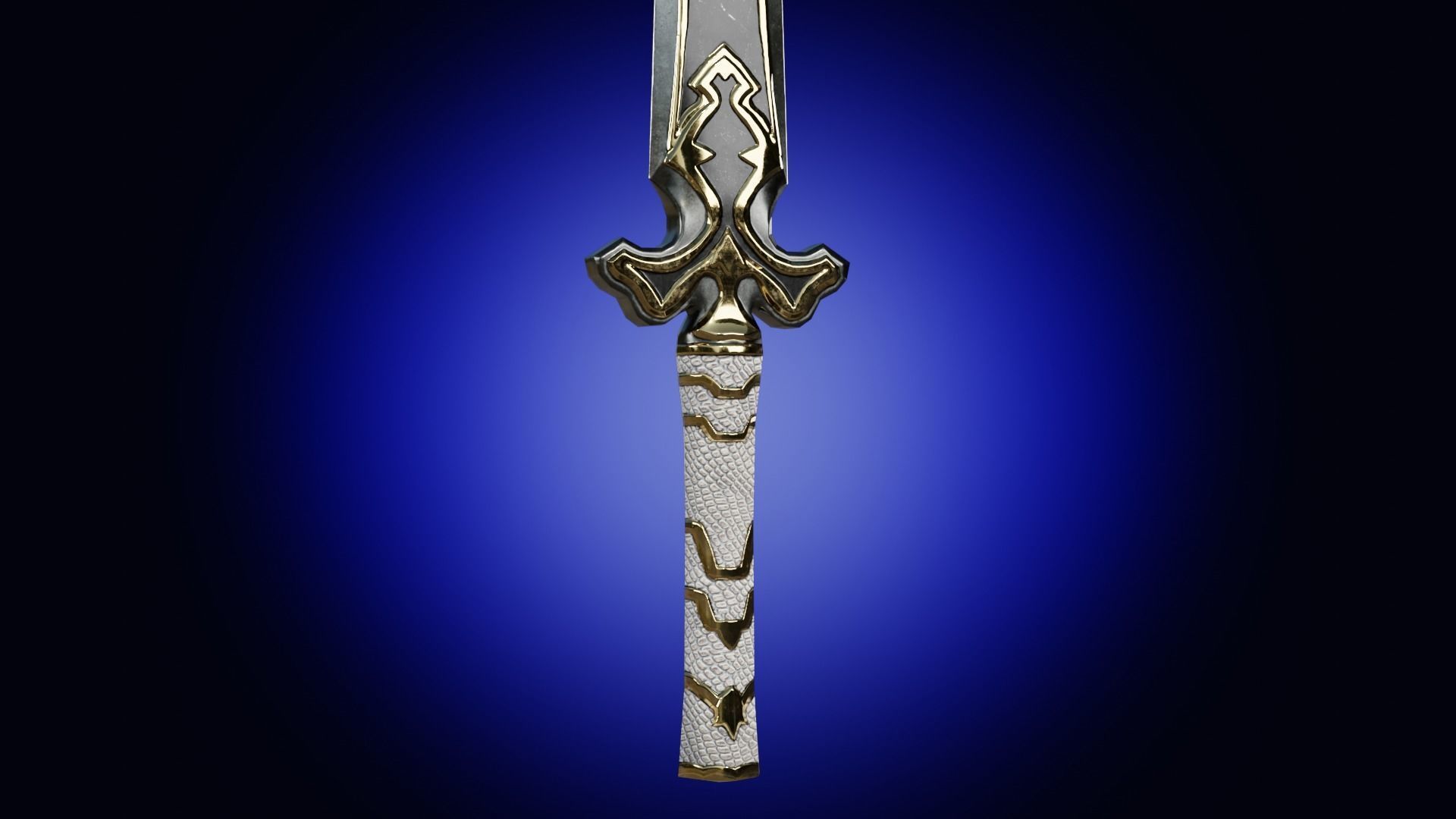 3D model Weapon fantasy anime longsword sword VR / AR / low-poly | CGTrader