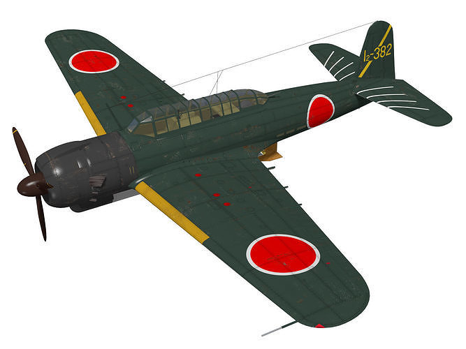 Nakajima B6N2 Tenzan Type12 3D model | CGTrader