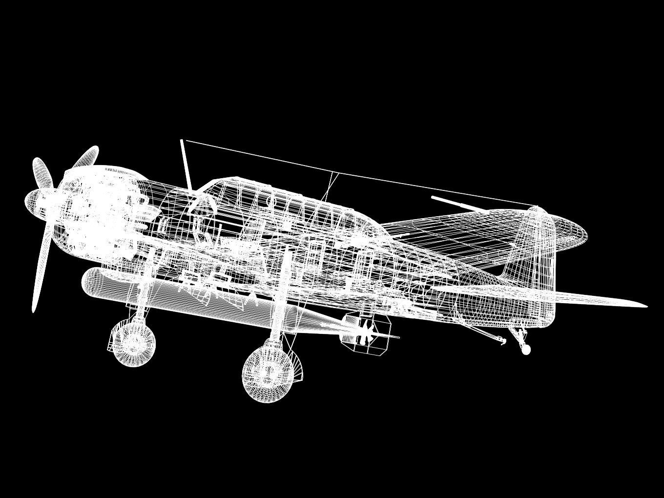Nakajima B6N2 Tenzan Type12 3D model | CGTrader