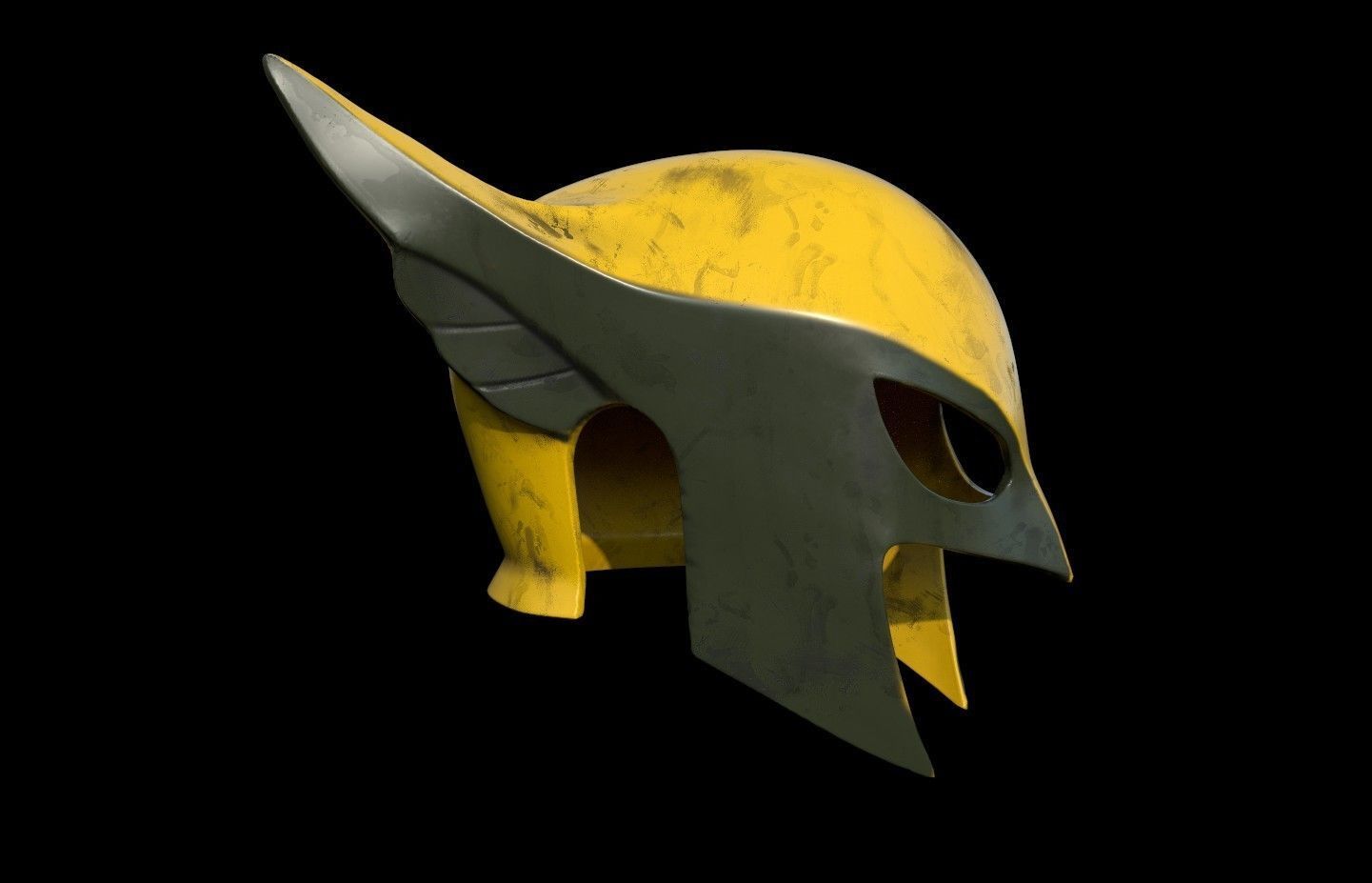 HawkGirl Helmet 4 versions included 3d digital download 3D model 3D ...