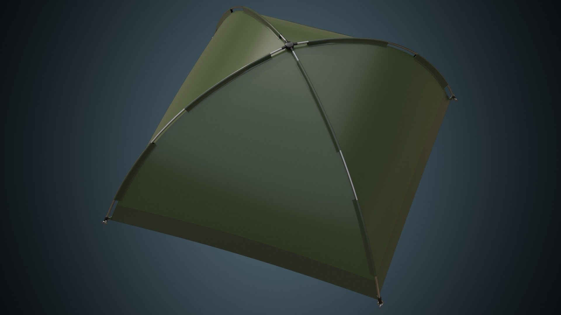 Tent 1 Basic 3D model | CGTrader
