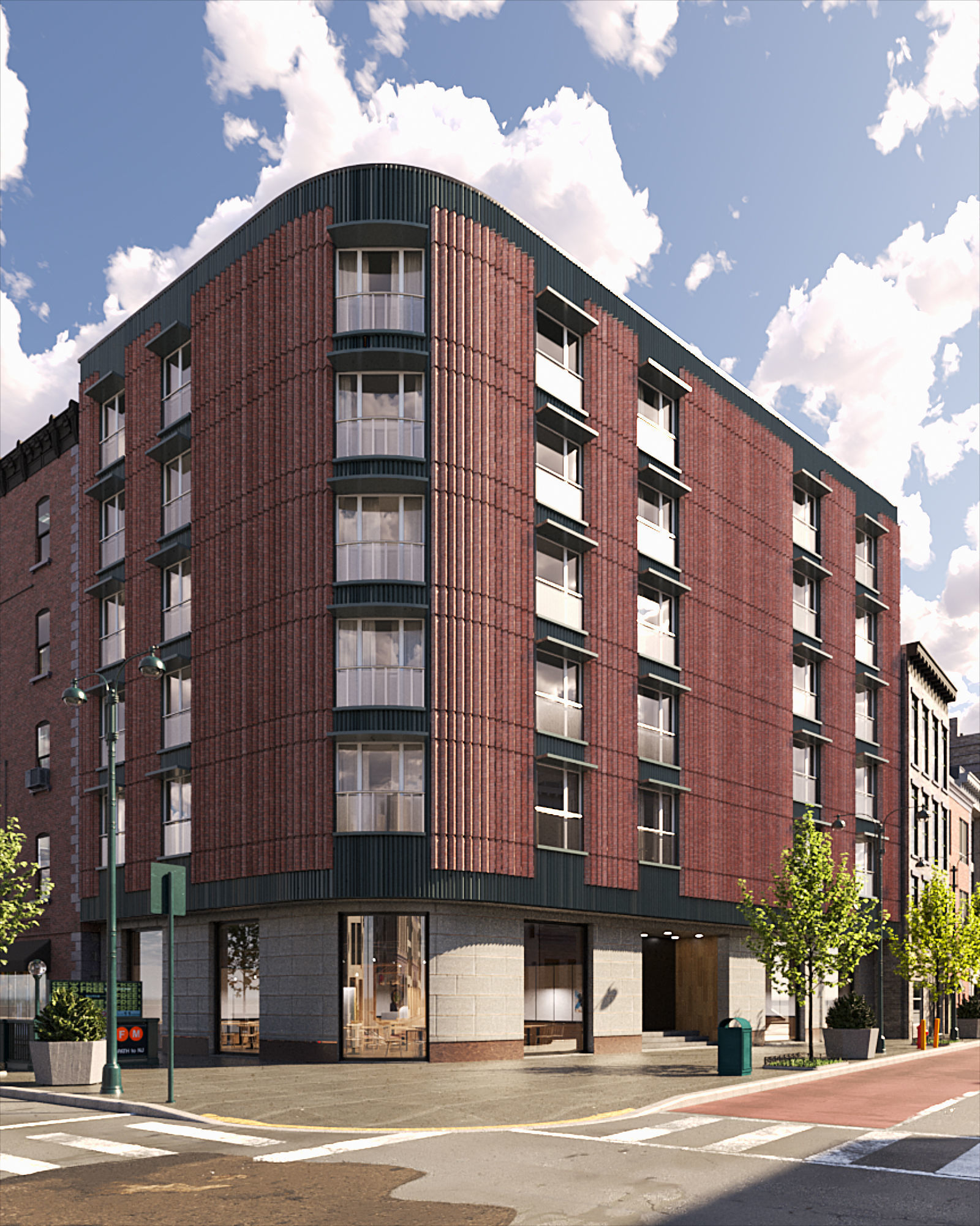 Office Building Exterior Scene 3D model 3D model | CGTrader