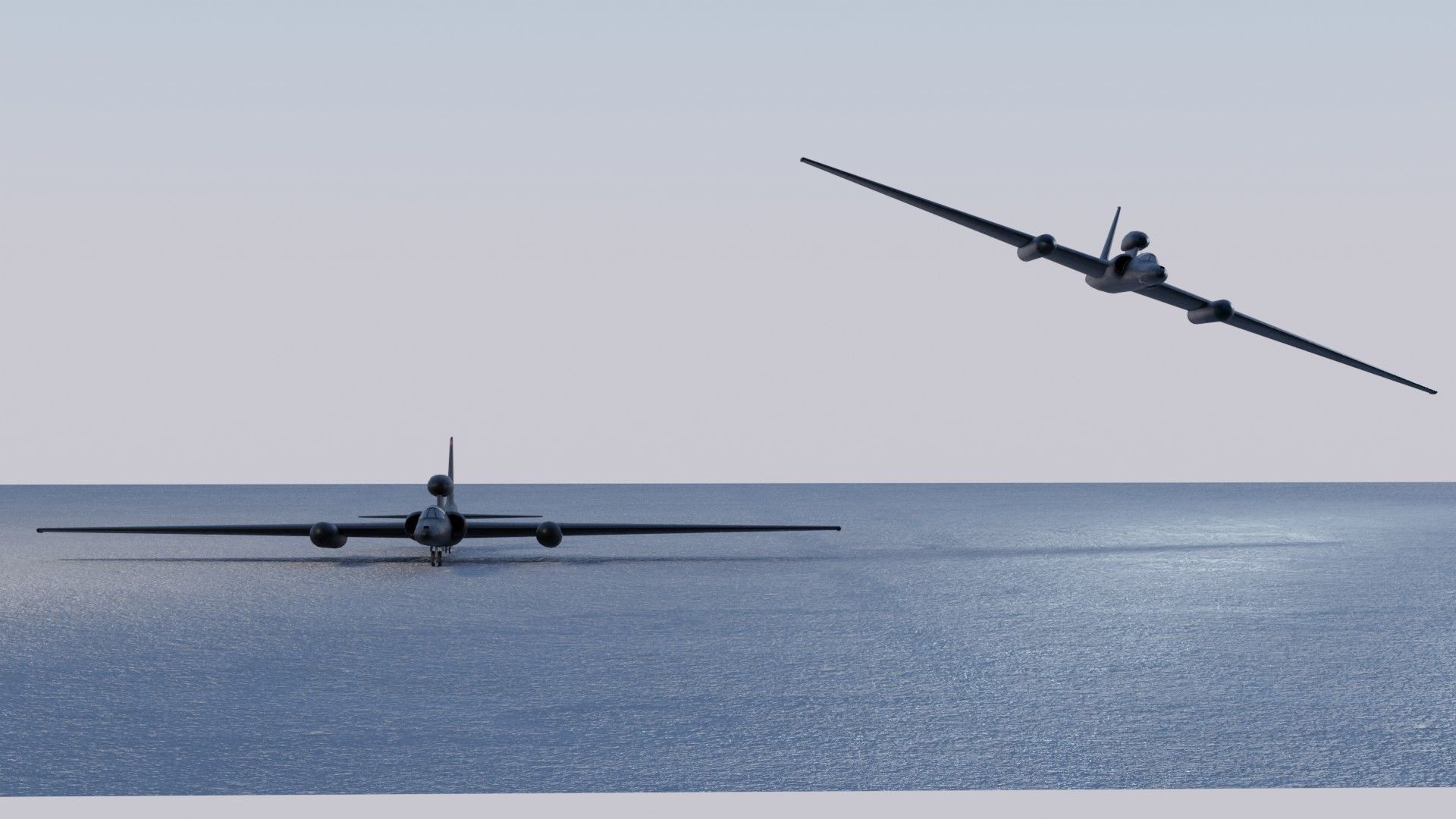 3D model Lockheed U-2S Dragon Lady VR / AR / low-poly | CGTrader