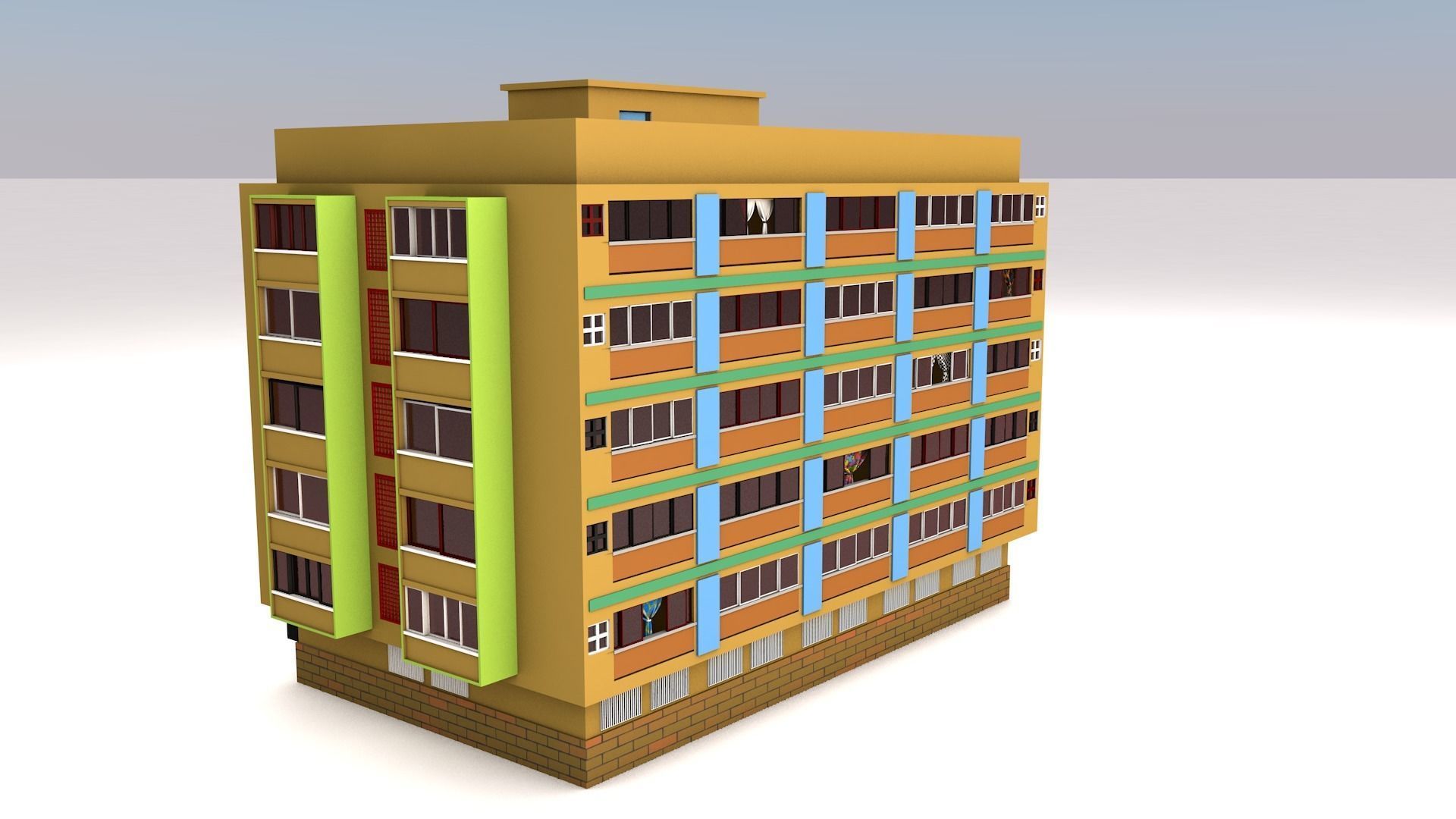 Building 3D model | CGTrader