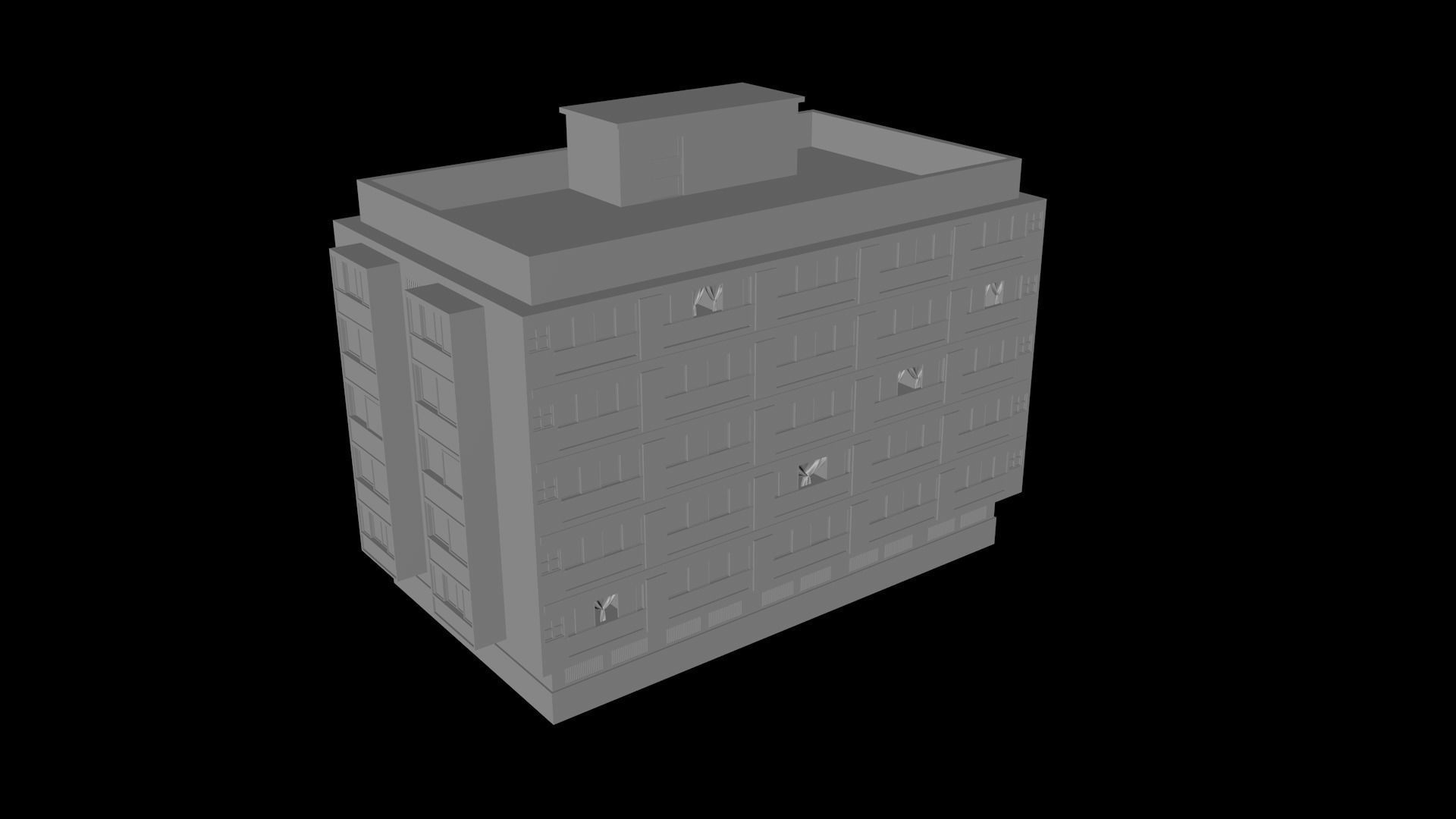 Building 3D model | CGTrader