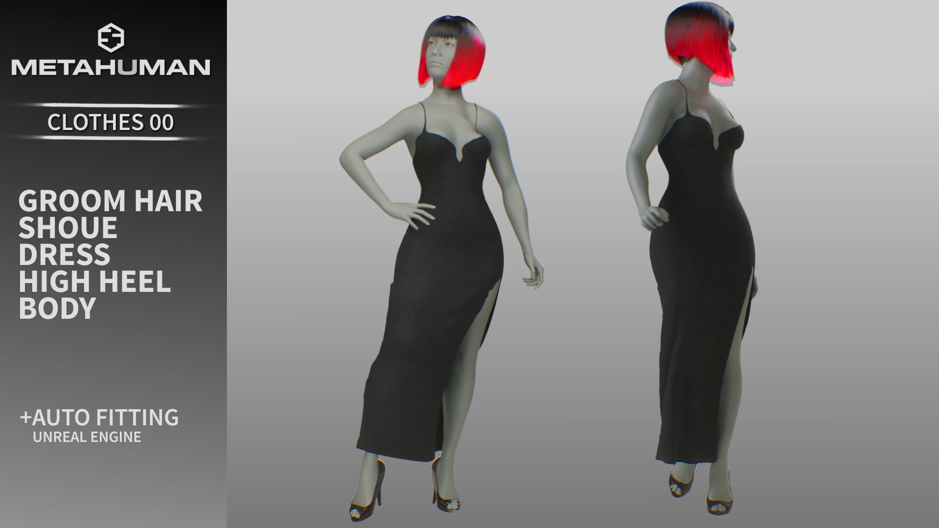 3D model Clothes 01 For MetaHuman VR / AR / low-poly | CGTrader