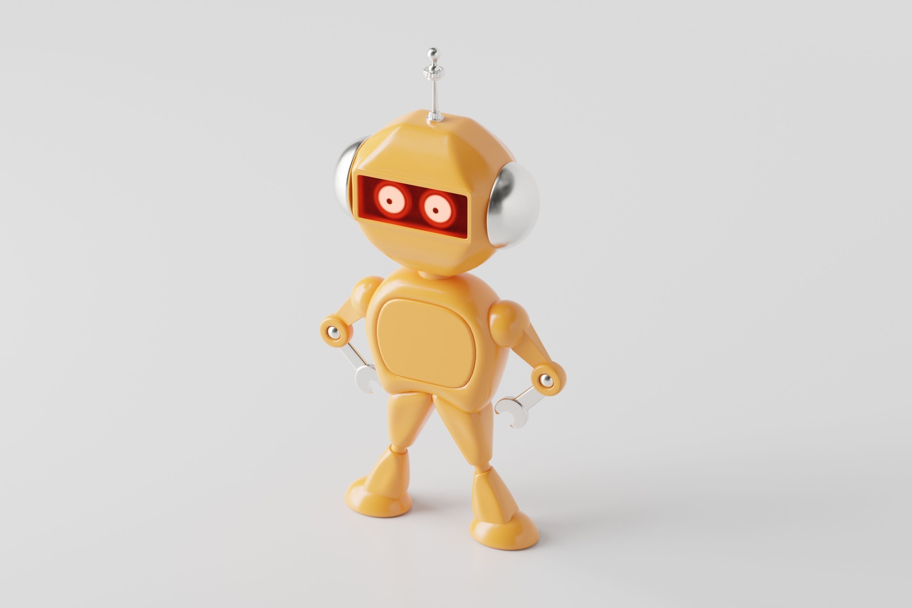 3D model Simple Robot VR / AR / low-poly | CGTrader