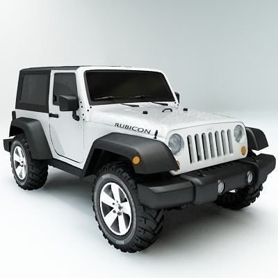 Jeep Rubicon 2007 3D Model 3D model | CGTrader