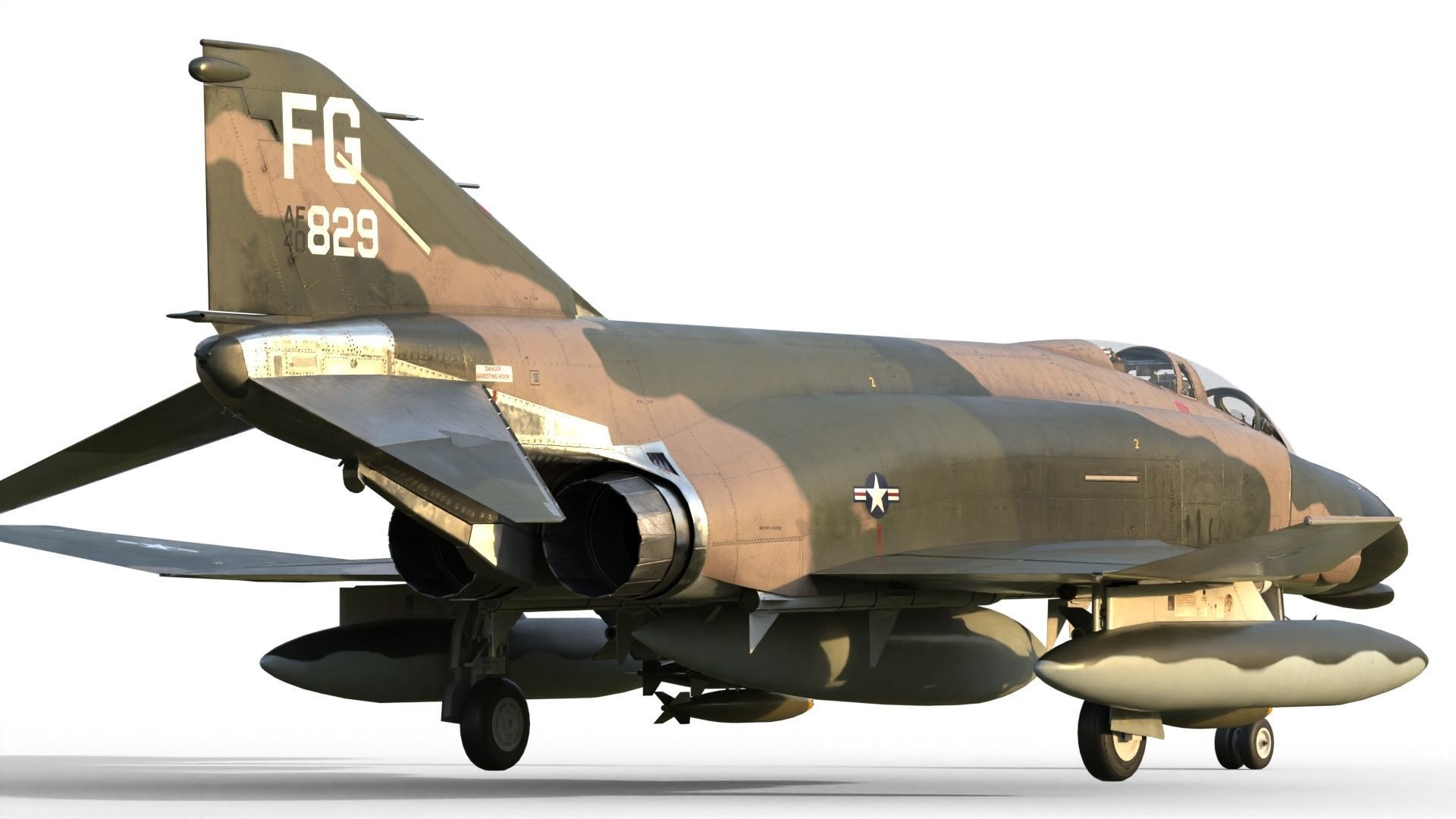 F-4 Phantom II 3D model | CGTrader