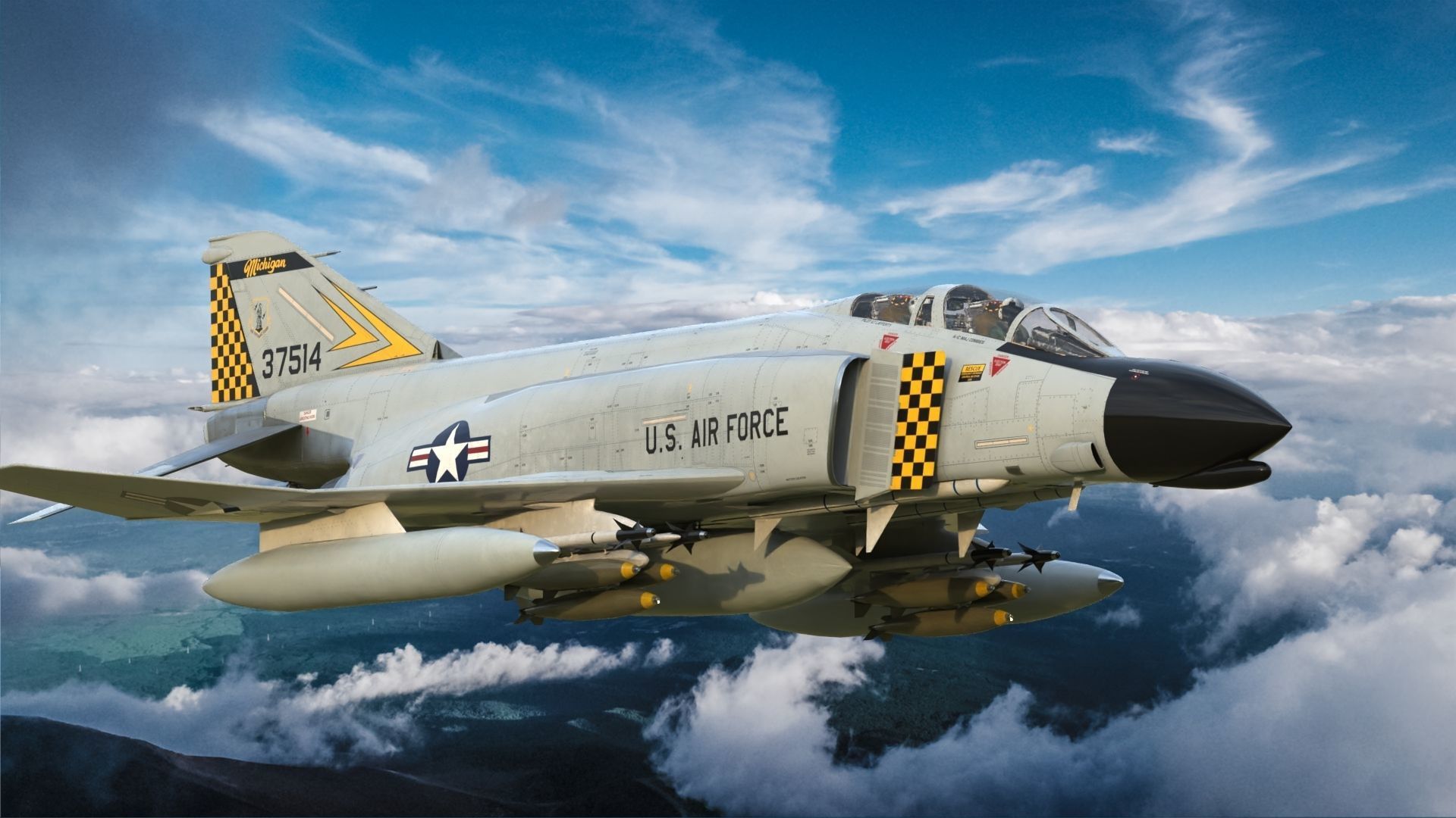 F-4 Phantom II 3D model | CGTrader