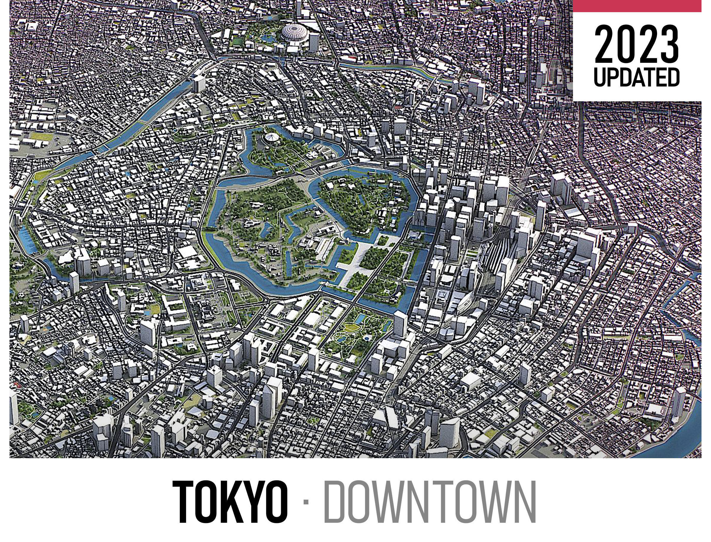 3D model Tokyo VR / AR / low-poly | CGTrader