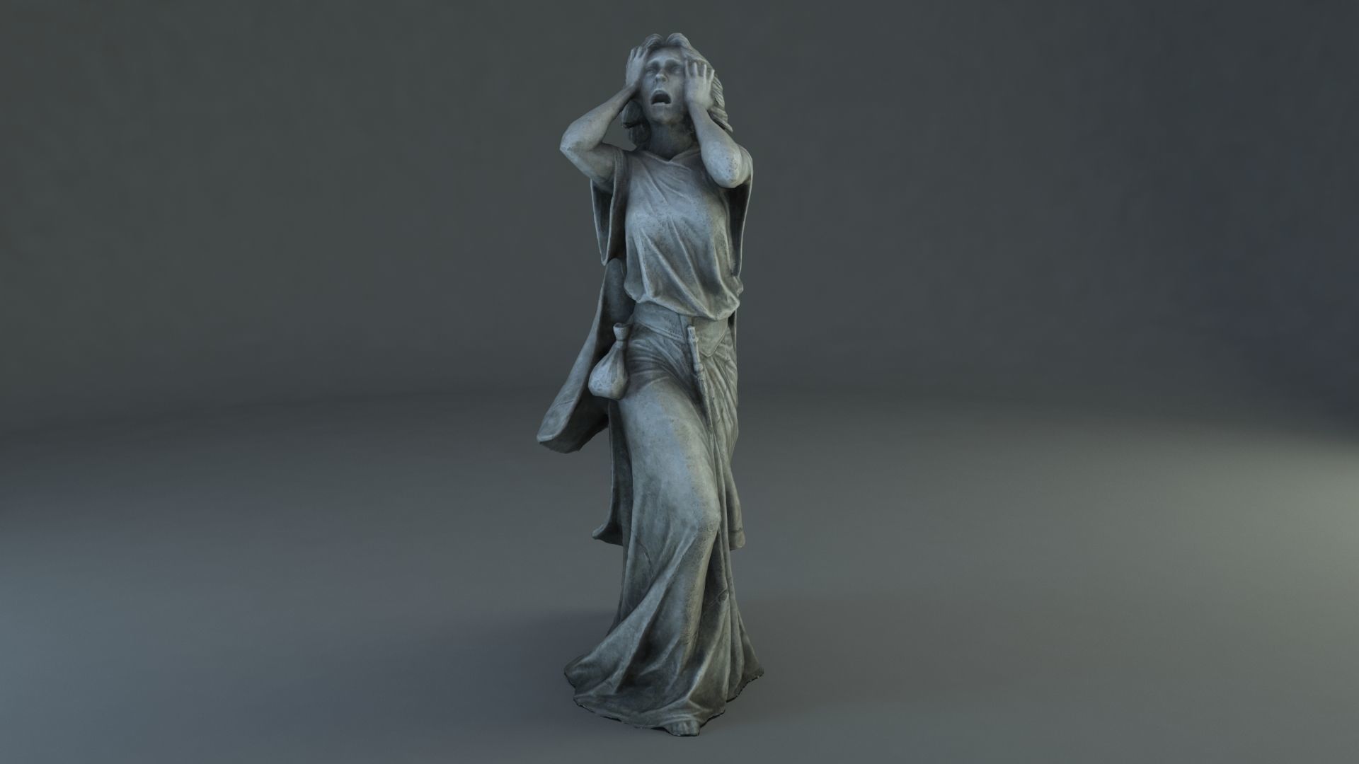 Crying Woman 3D model | CGTrader