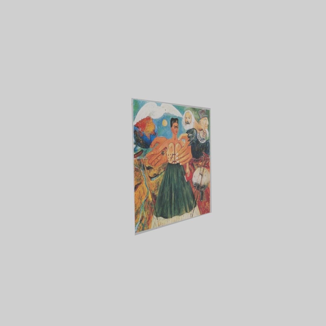 3D model marxism painting poster VR / AR / low-poly | CGTrader