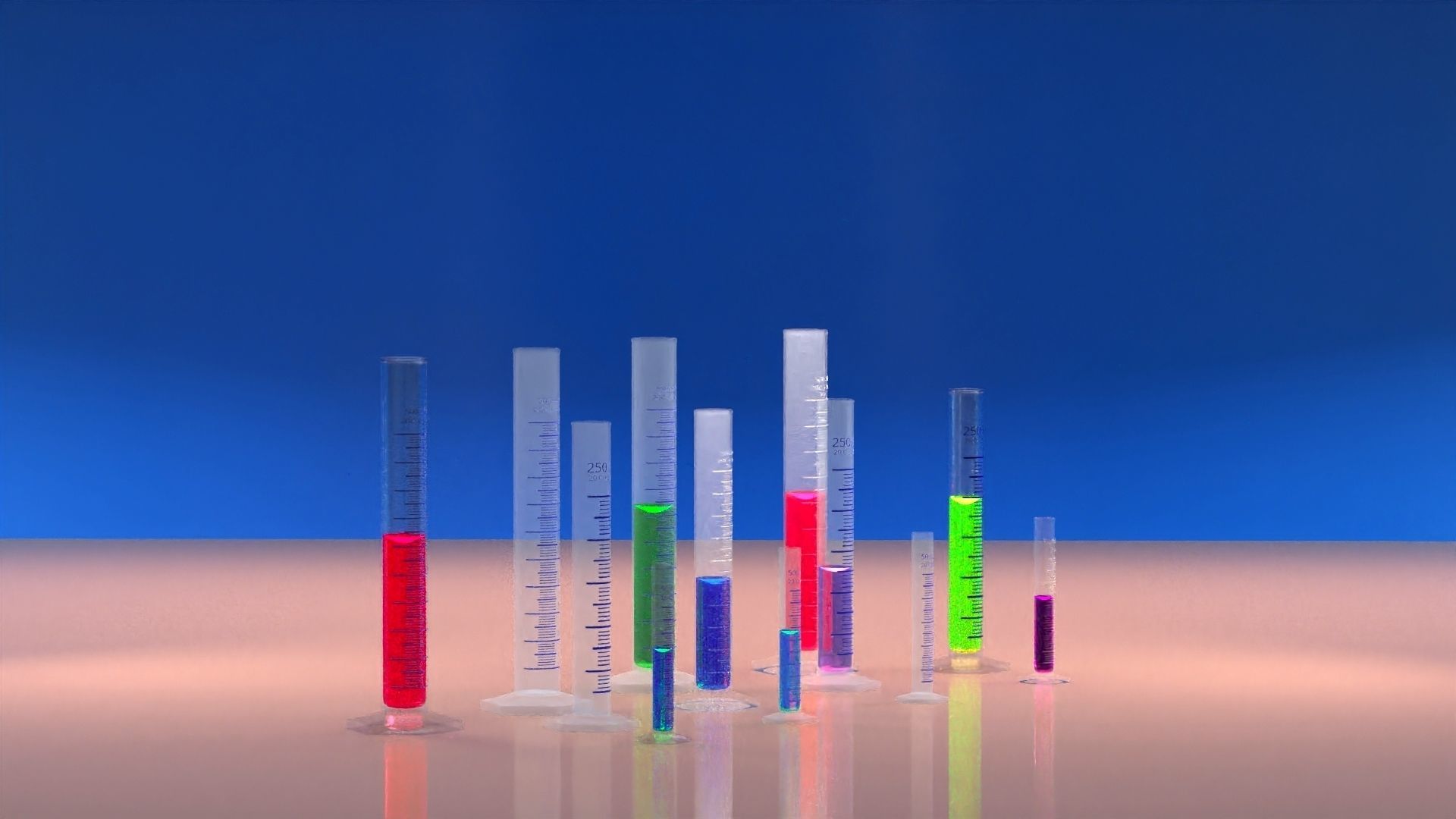 3D model Chemistry Laboratory measuring Cylinders 3dsmax Corona ...