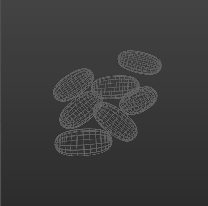 3D model Vitamin E Capsules - Version 1 VR / AR / low-poly | CGTrader