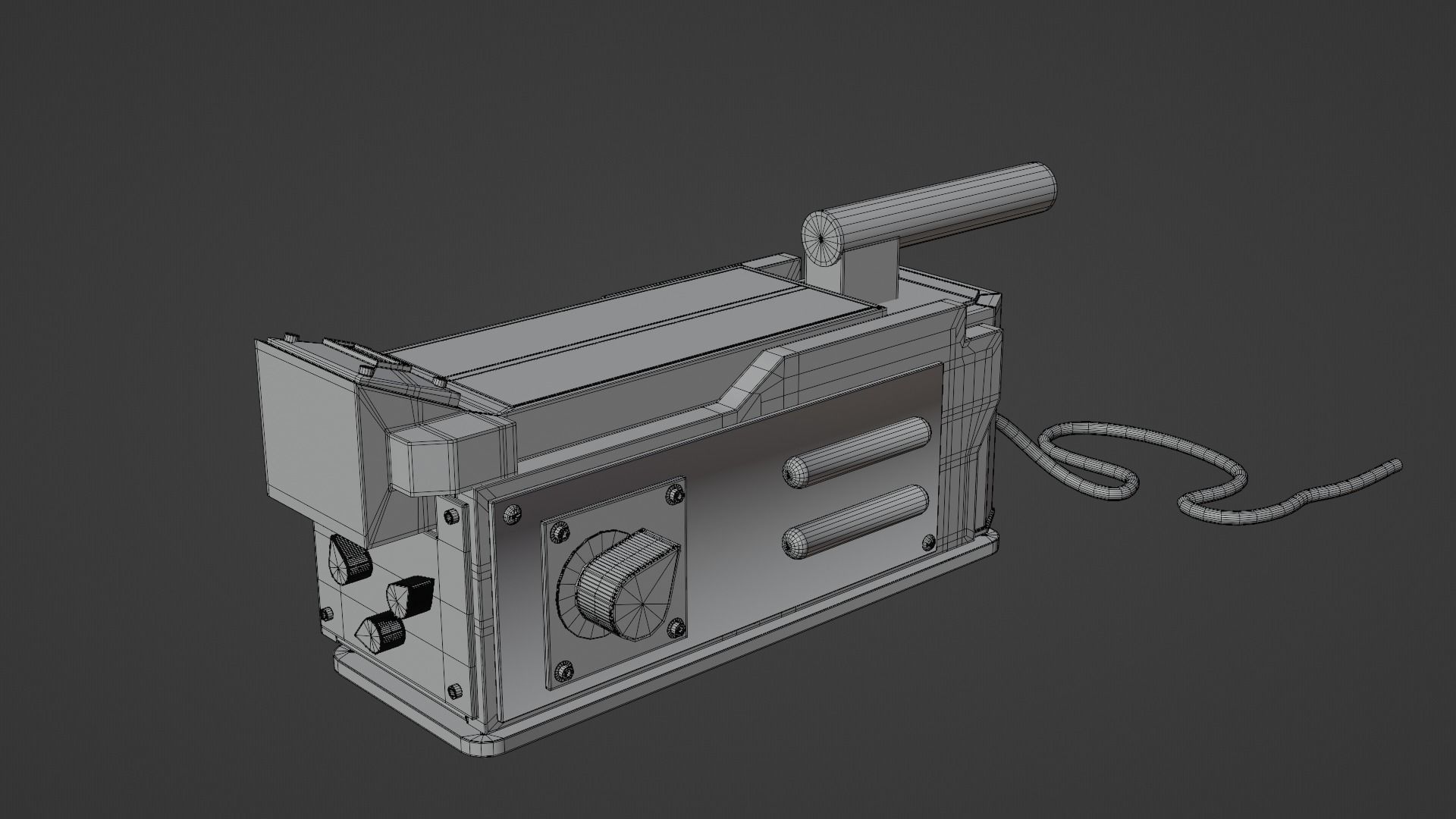 Ghostbuster Trap Ghost Machine with studio 3D model | CGTrader