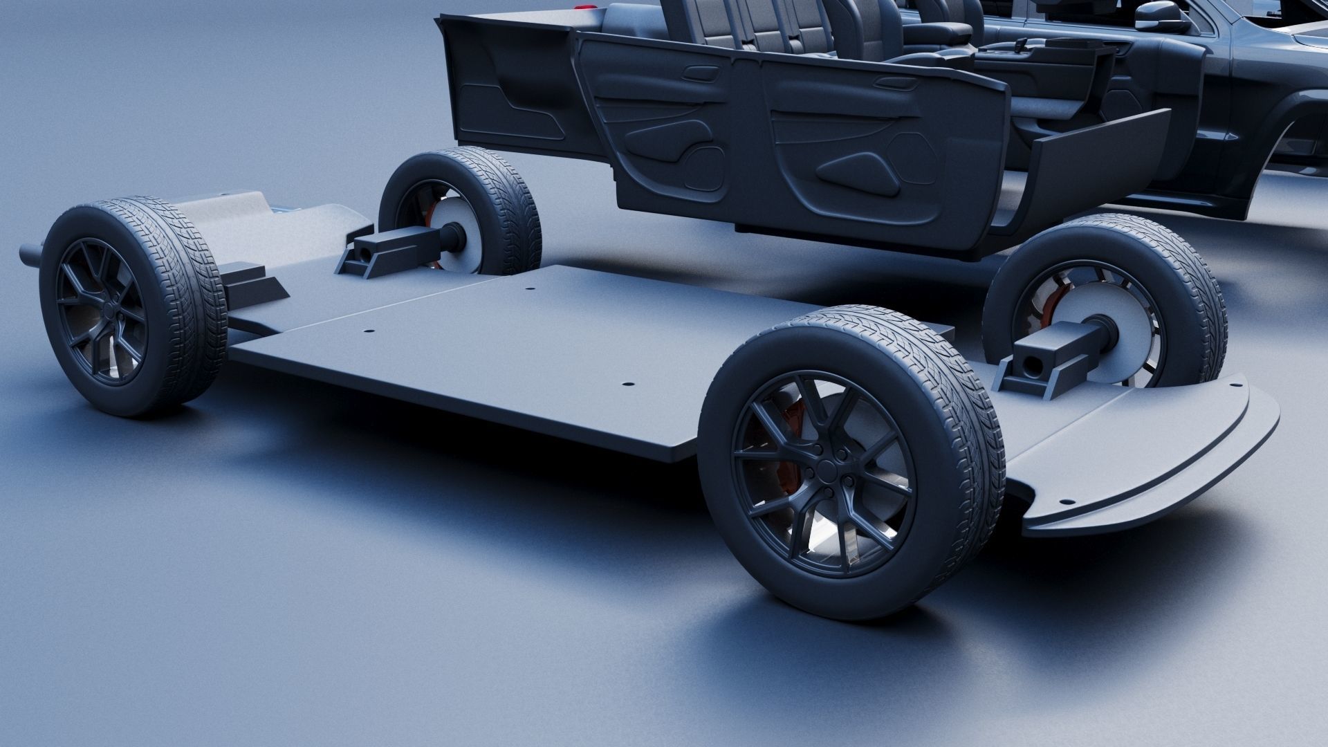 Jeep Grand Cherokee Trackhawk 3D model 3D printable | CGTrader