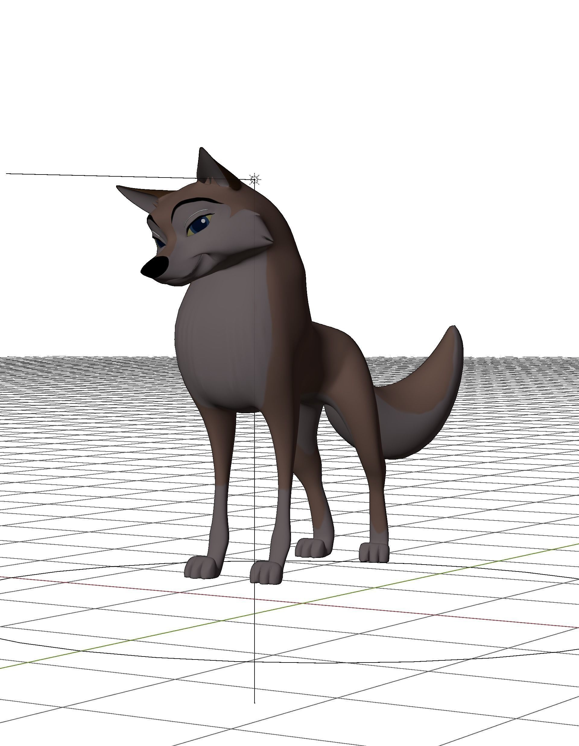 3d Model Aleu Balto Vr Ar Low Poly Cgtrader