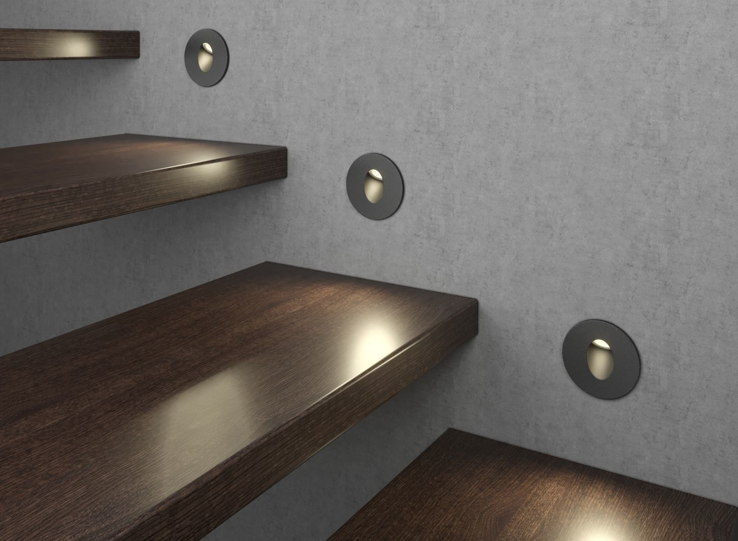 IT-717 Integrator Round Step Light LED Stair Light free 3D model | CGTrader