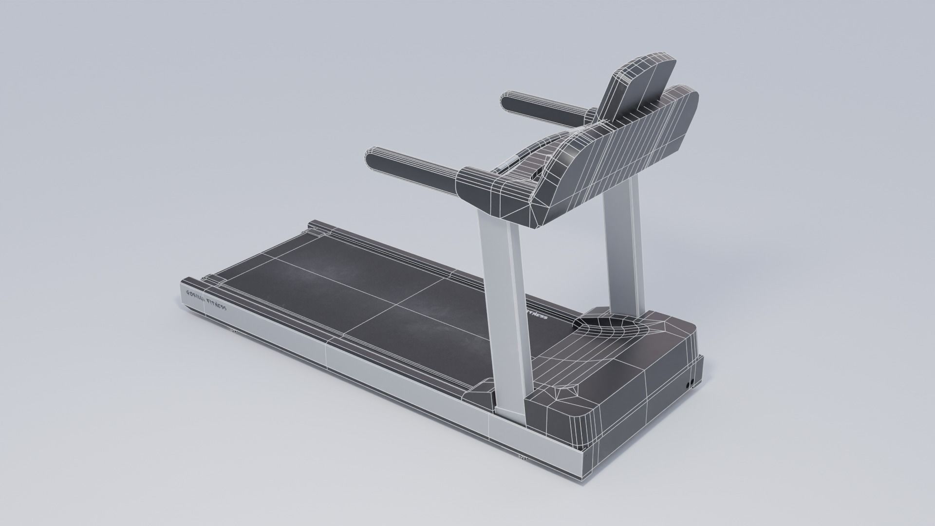 3D model Treadmill 4K and 2K Textures VR / AR / low-poly | CGTrader