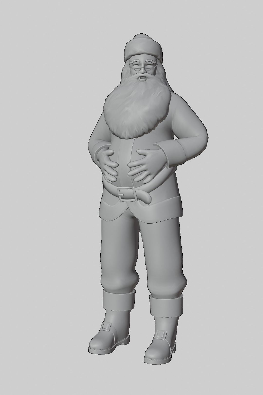 3D model Stylized Santa Claus VR / AR / low-poly | CGTrader