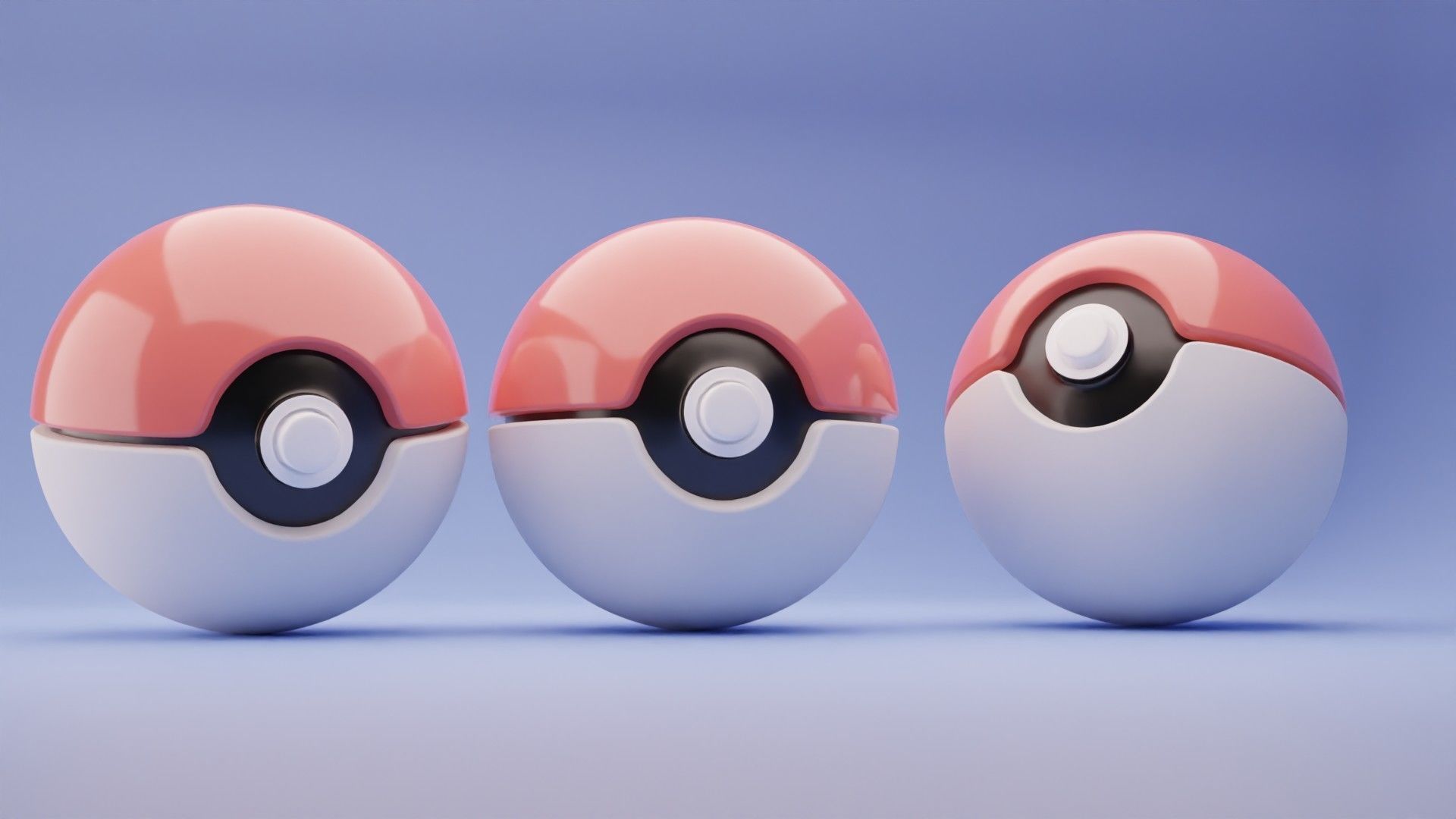 Pokemon balls 3D model | CGTrader