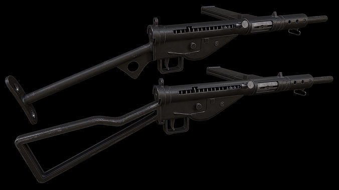 Sten Gun SMG 3D model | CGTrader