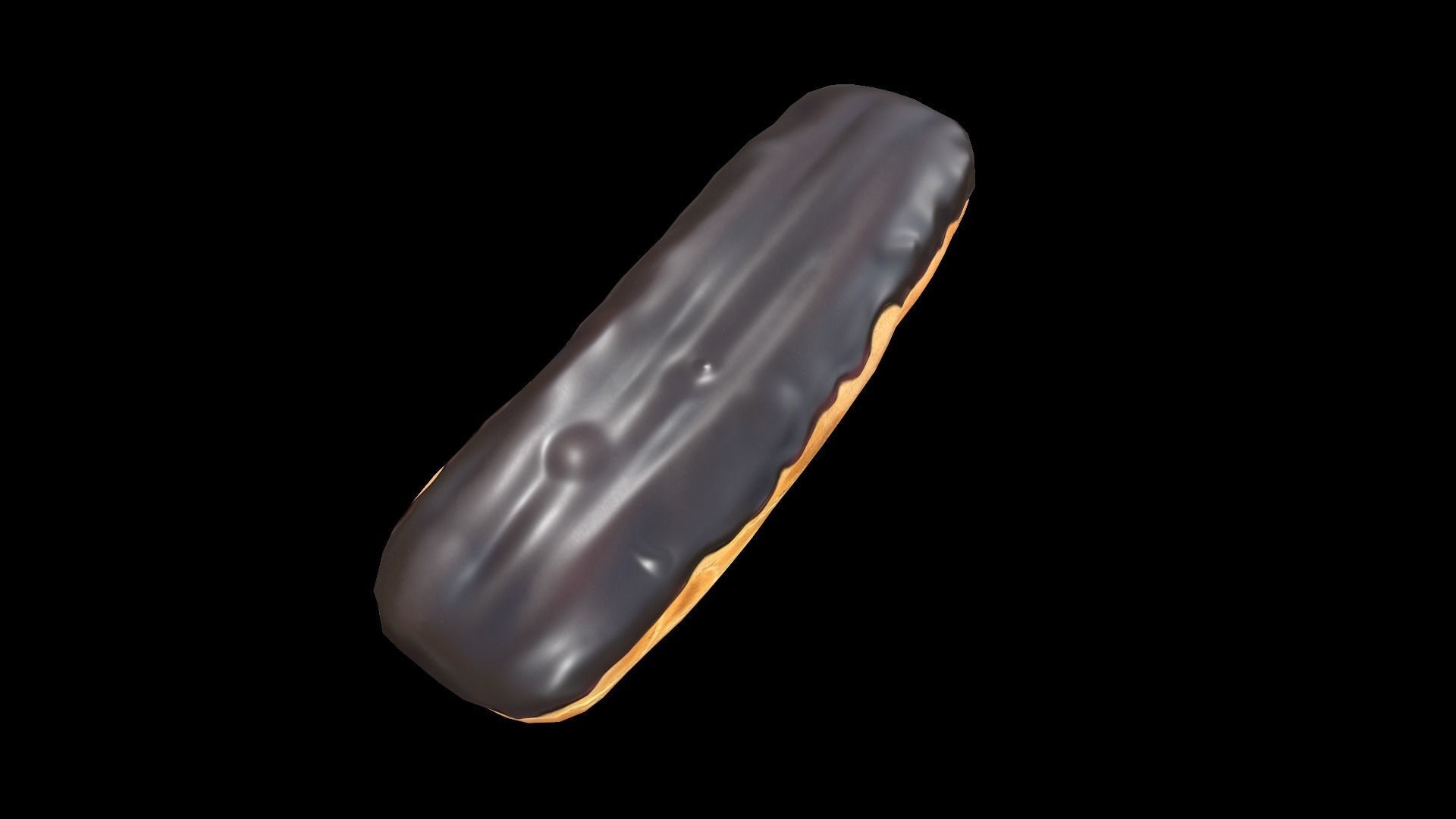 3D model Chocolate Eclair VR / AR / low-poly | CGTrader