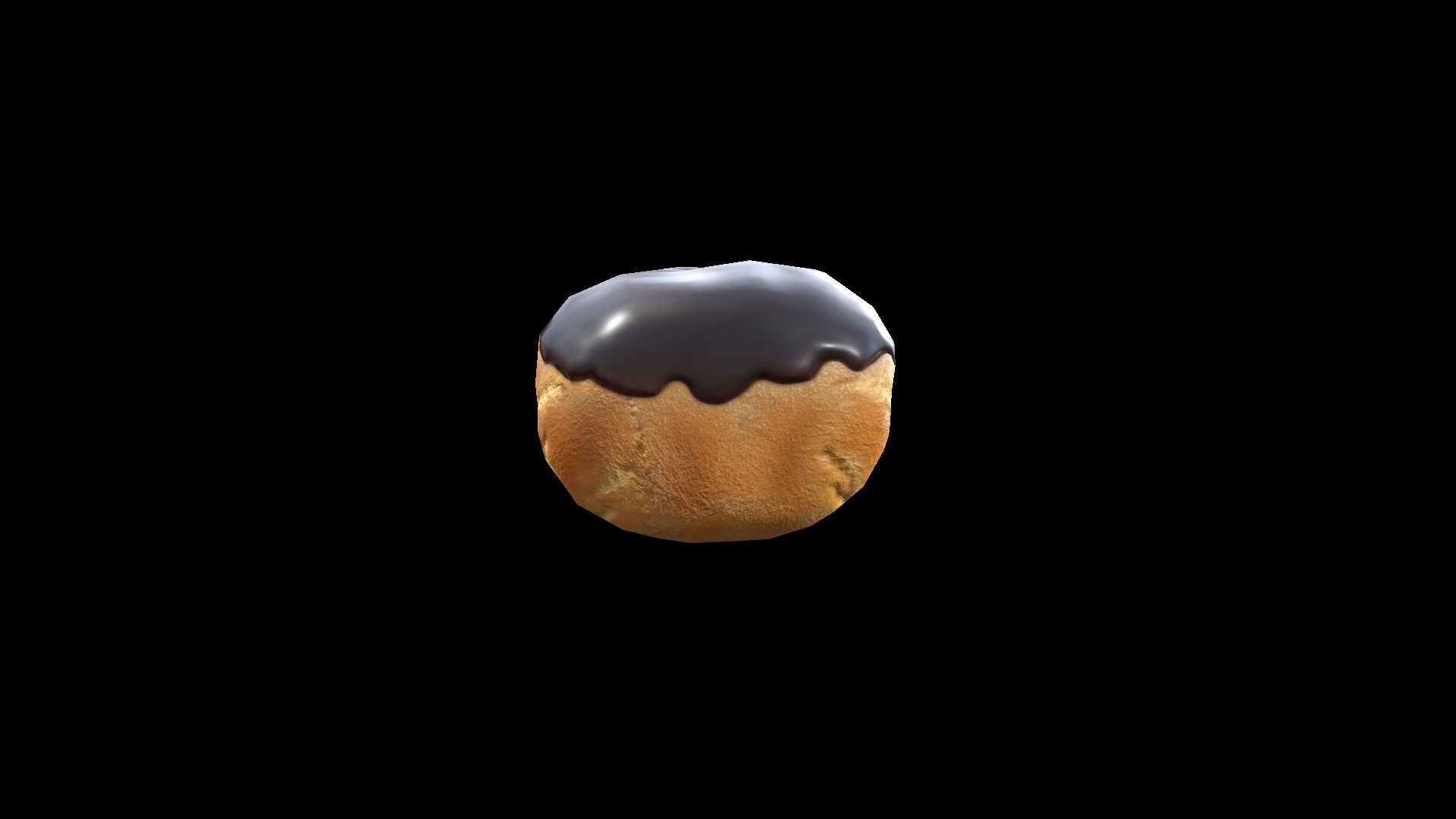 3D model Chocolate Eclair VR / AR / low-poly | CGTrader