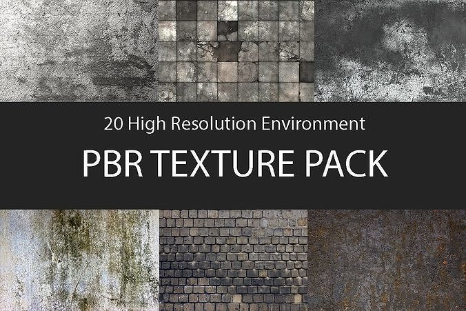 20 Main Environment PBR High Resolution Textures Pack Texture | CGTrader