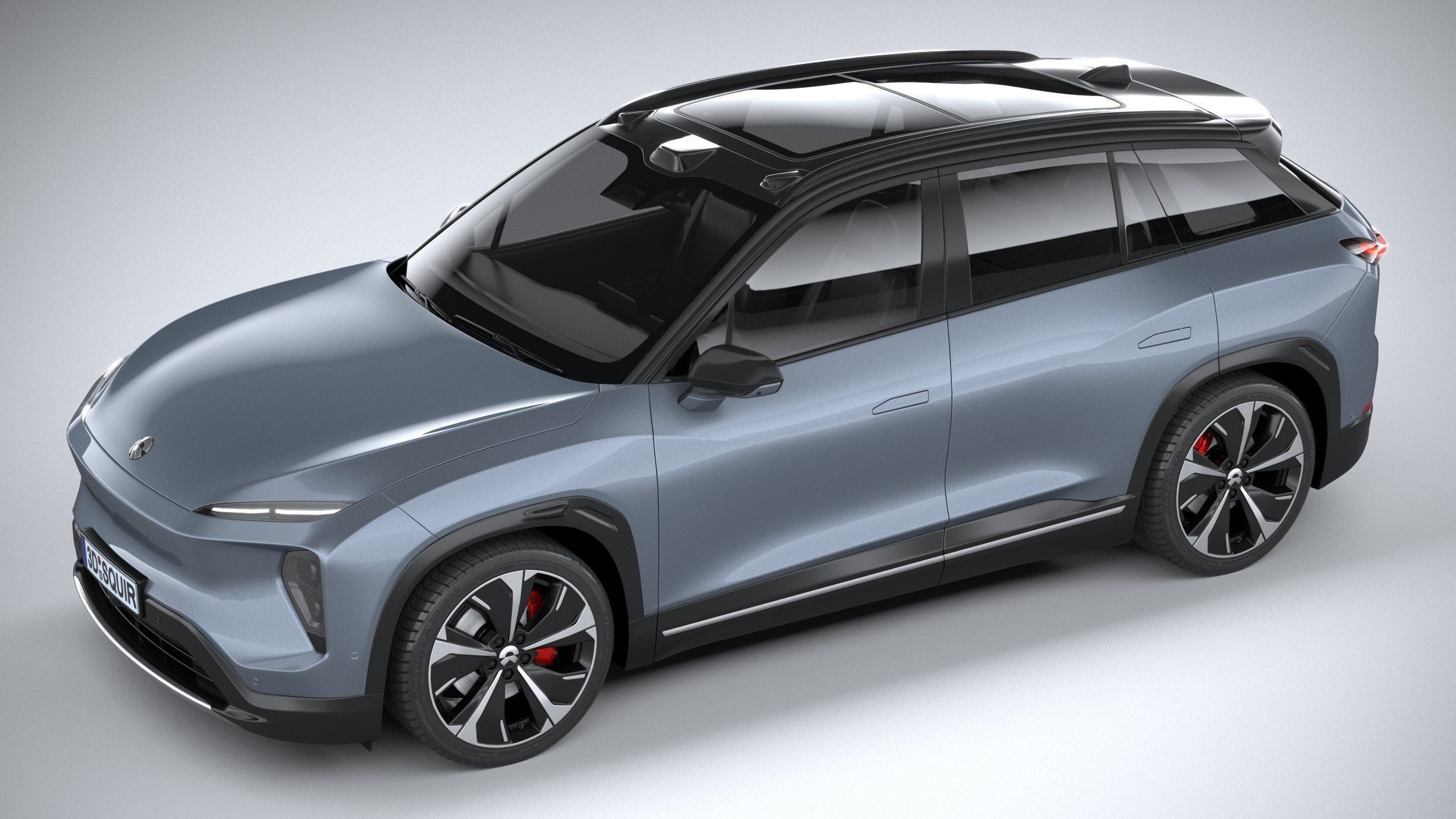 NIO ES7 2023 3D model | CGTrader
