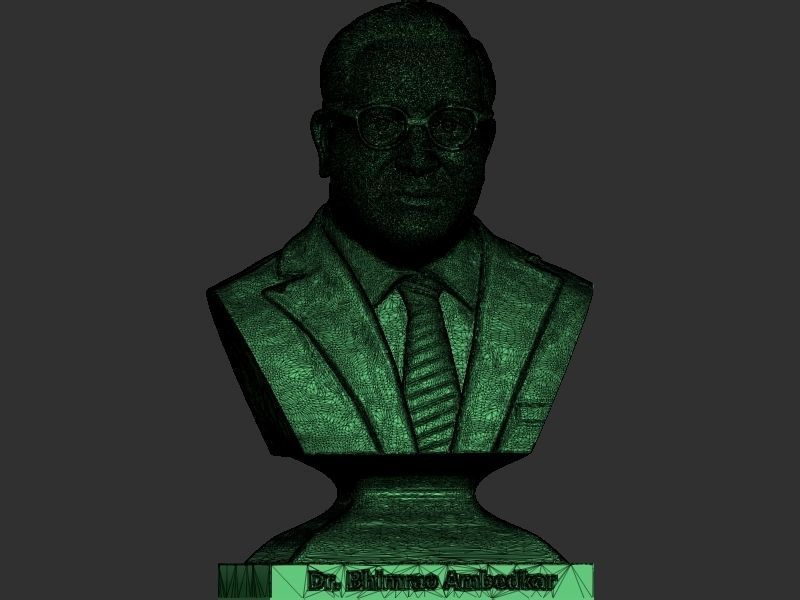Dr Bhimrao Ambedkar 3D model 3D printable | CGTrader