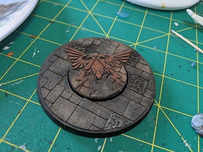 IMPERIAL 40MM GAMING AND 80MM DISPLAY BASES 3D model 3D printable ...