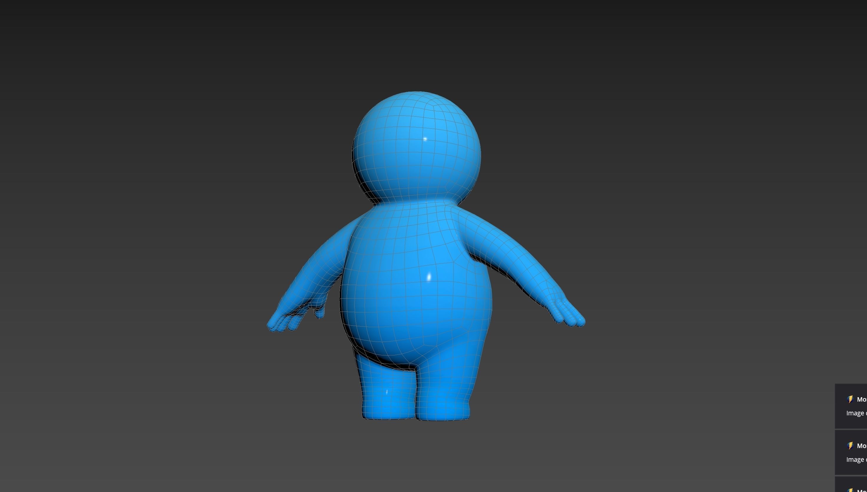 Character231 Little Mascot 3D model | CGTrader