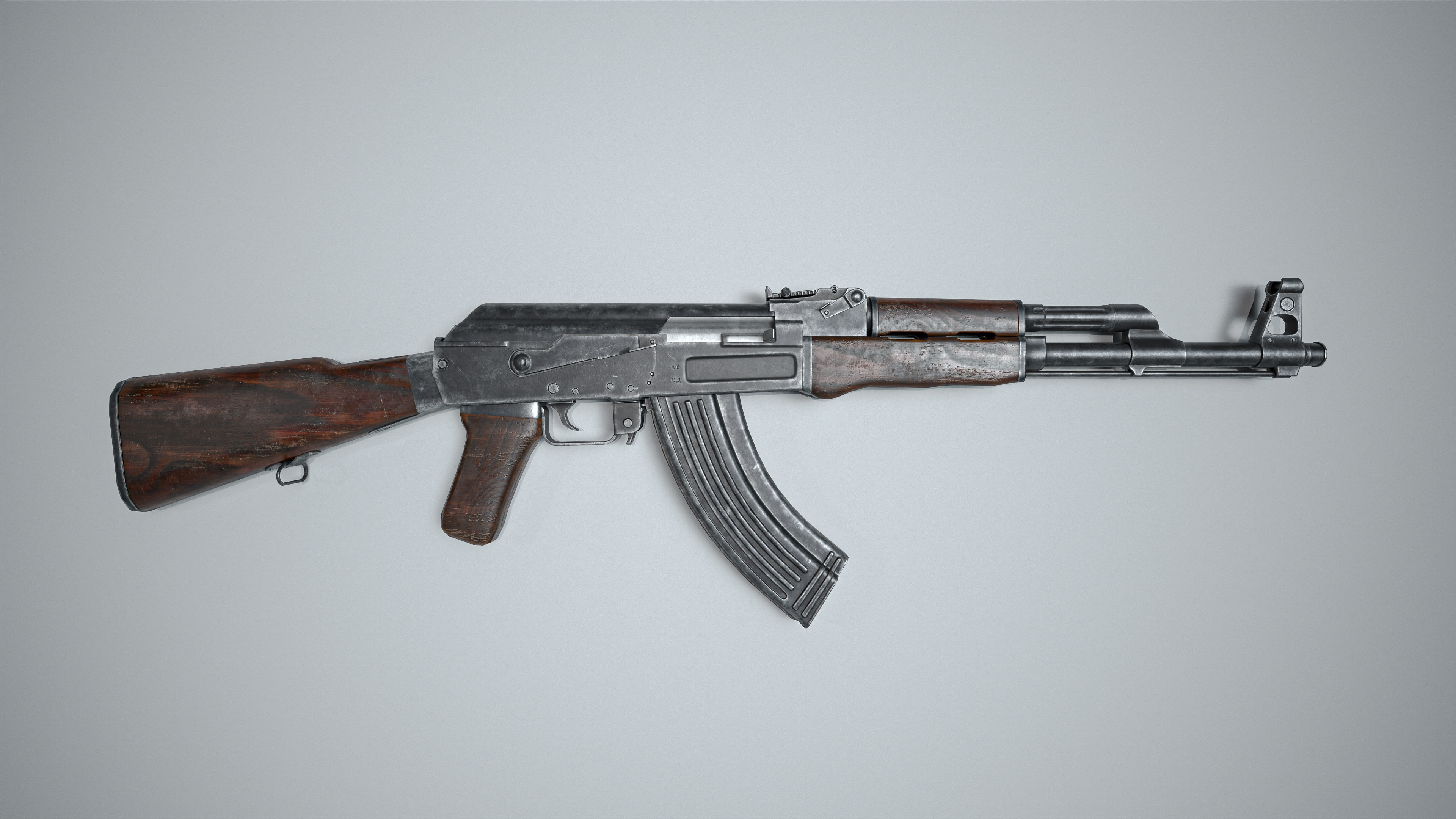 3D model Ak-47 VR / AR / low-poly | CGTrader