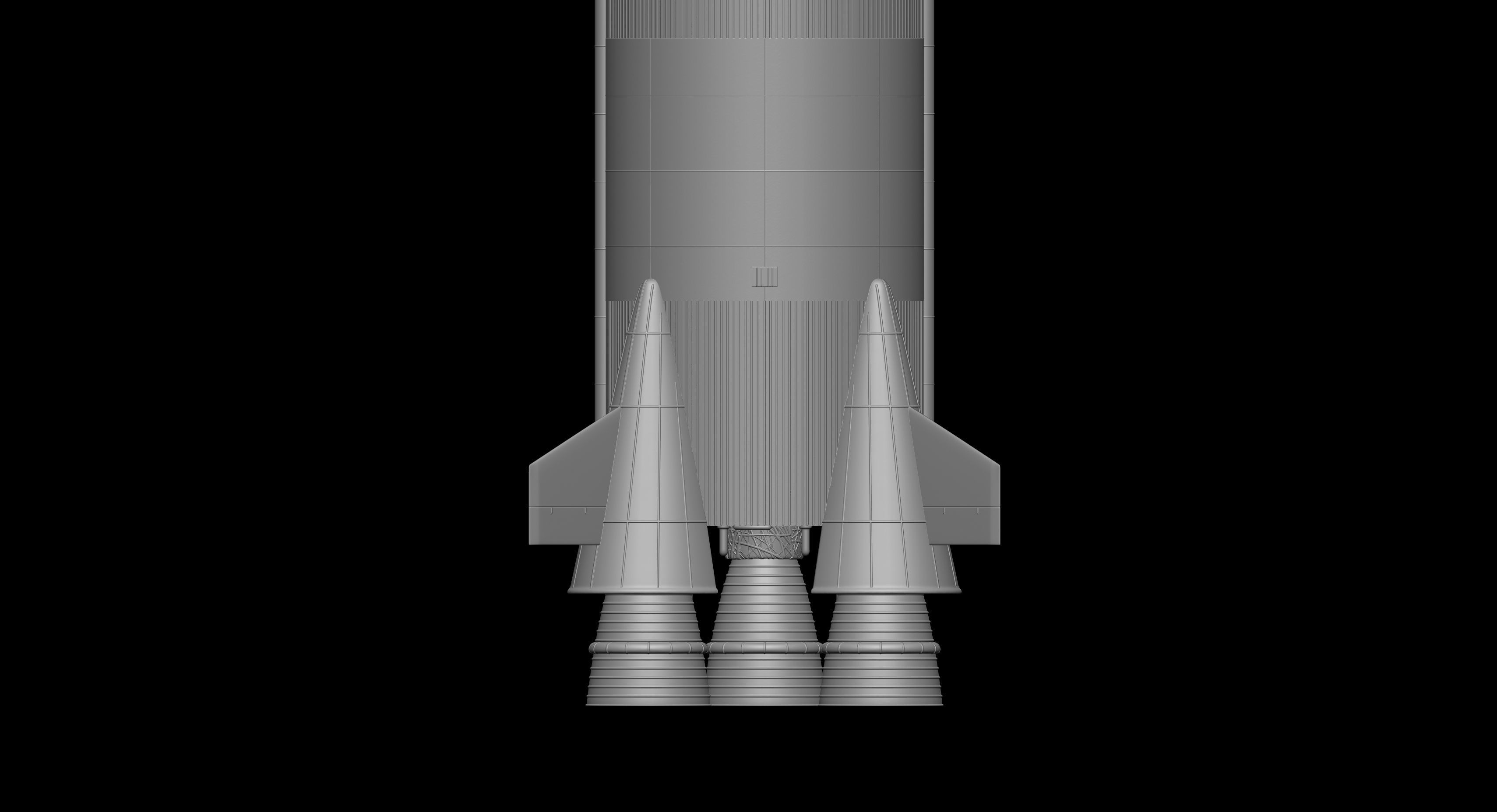 Nasa Saturn V Rocket and Launch Pad 3D model for 3D Printer 3D model 3D printable | CGTrader