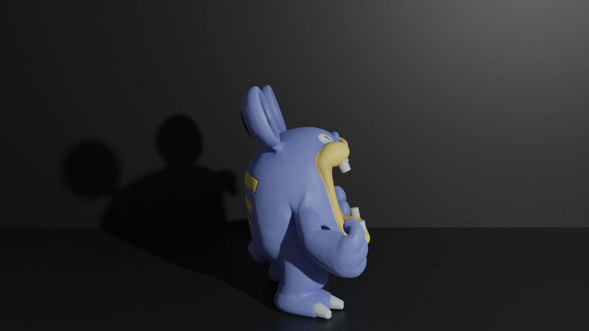 Loudred pokemon 3D print model 3D model 3D printable | CGTrader
