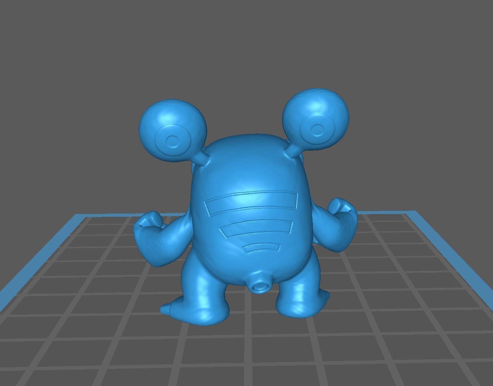 Loudred pokemon 3D print model 3D model 3D printable | CGTrader