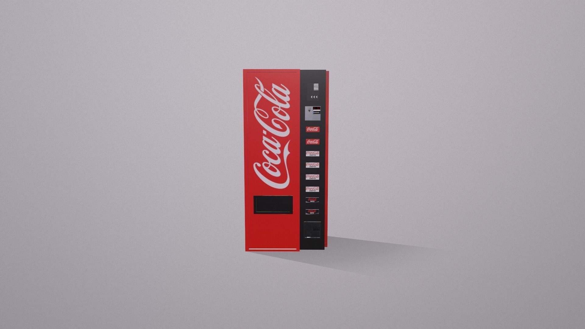 3D model Coca-Cola Automat VR / AR / low-poly | CGTrader