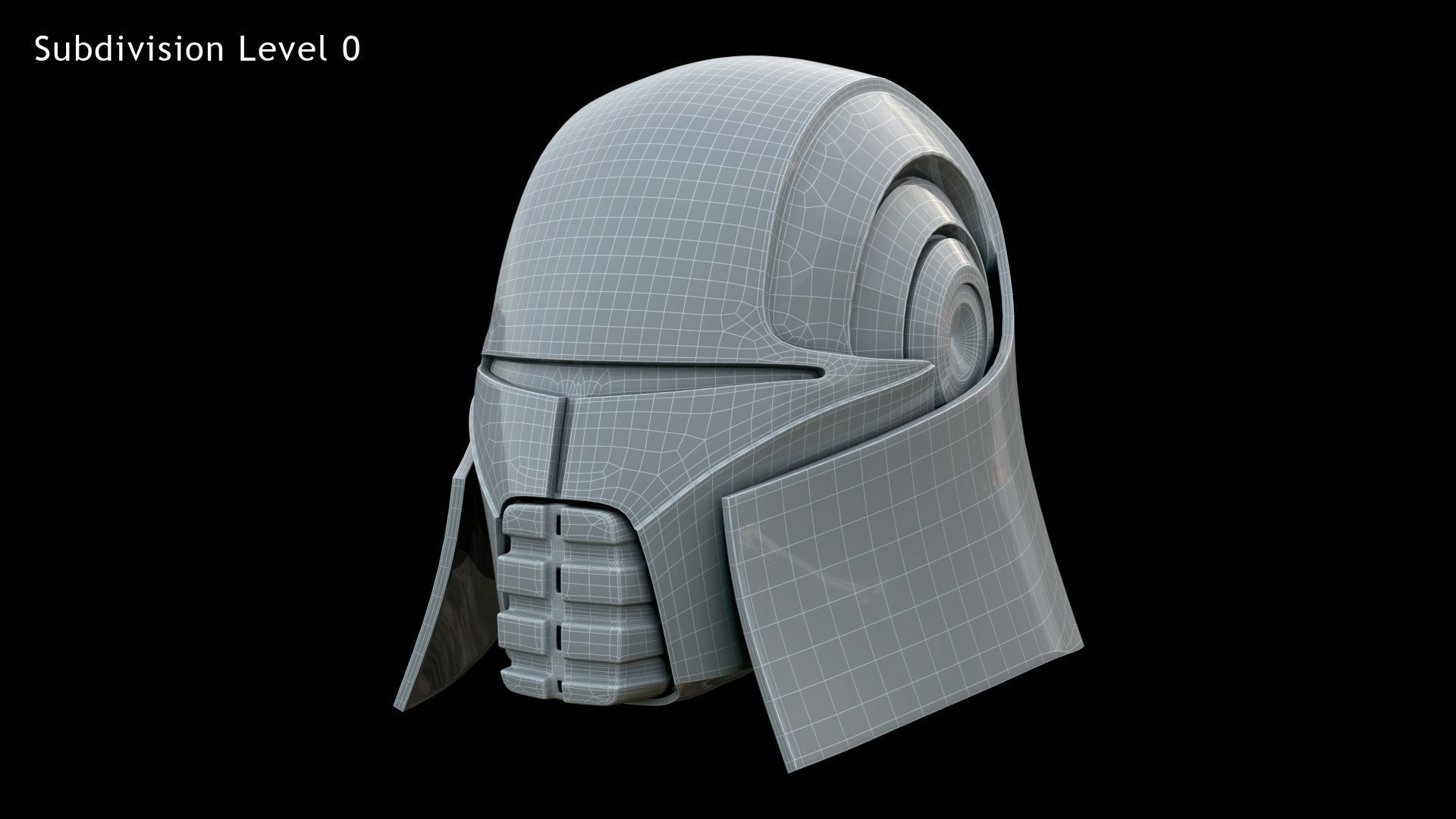 Lord Starkiller Helmet 3D model | CGTrader