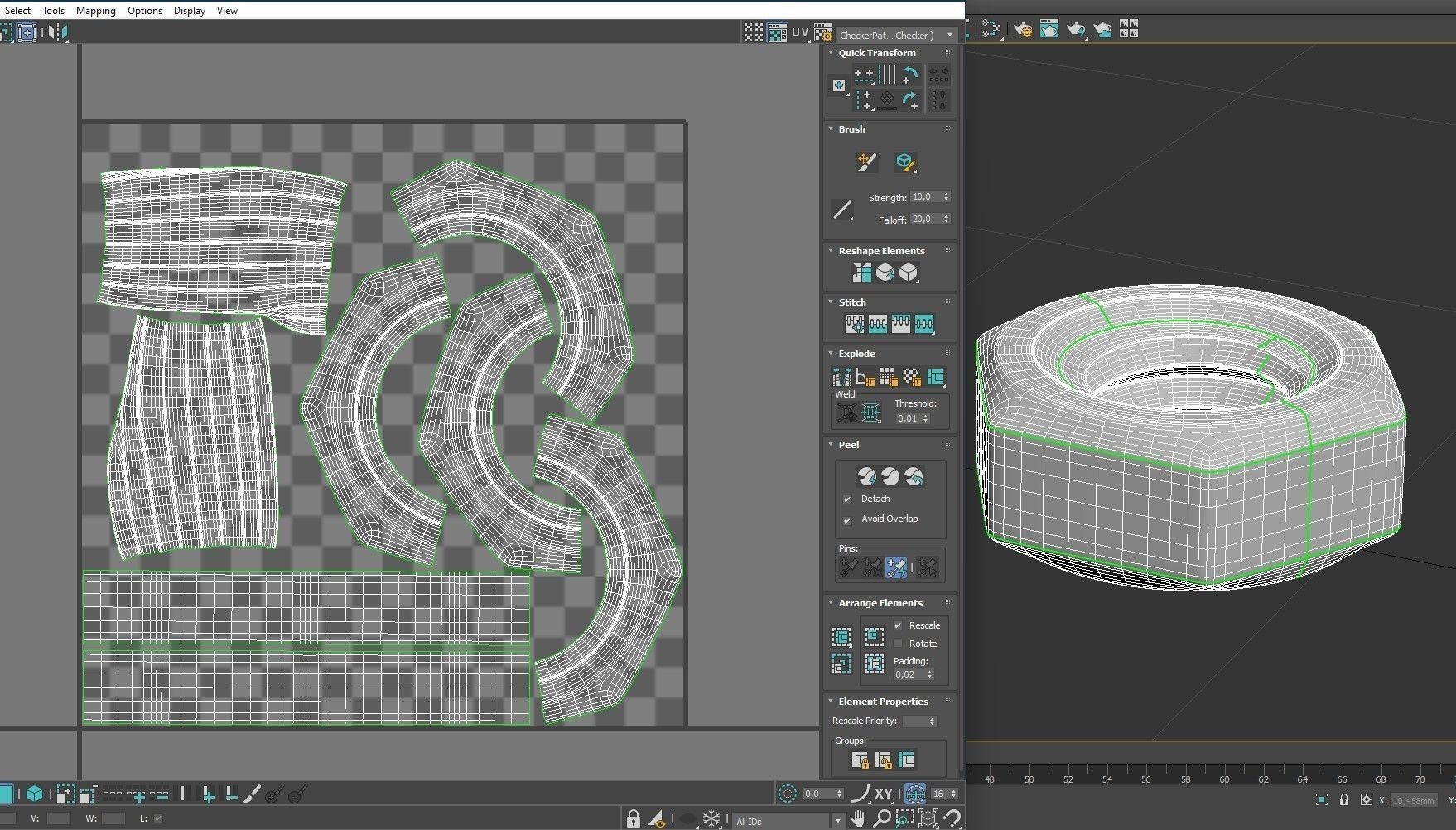 Rusted Bolts and Nuts free 3D model | CGTrader