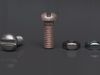 Rusted Bolts and Nuts free 3D model | CGTrader